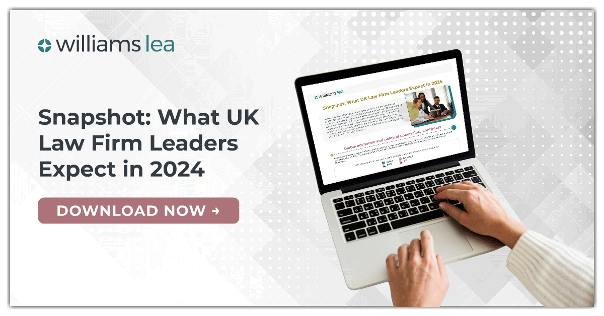 Snapshot: What UK Law Firm Leaders Expect in 2024 | Williams Lea