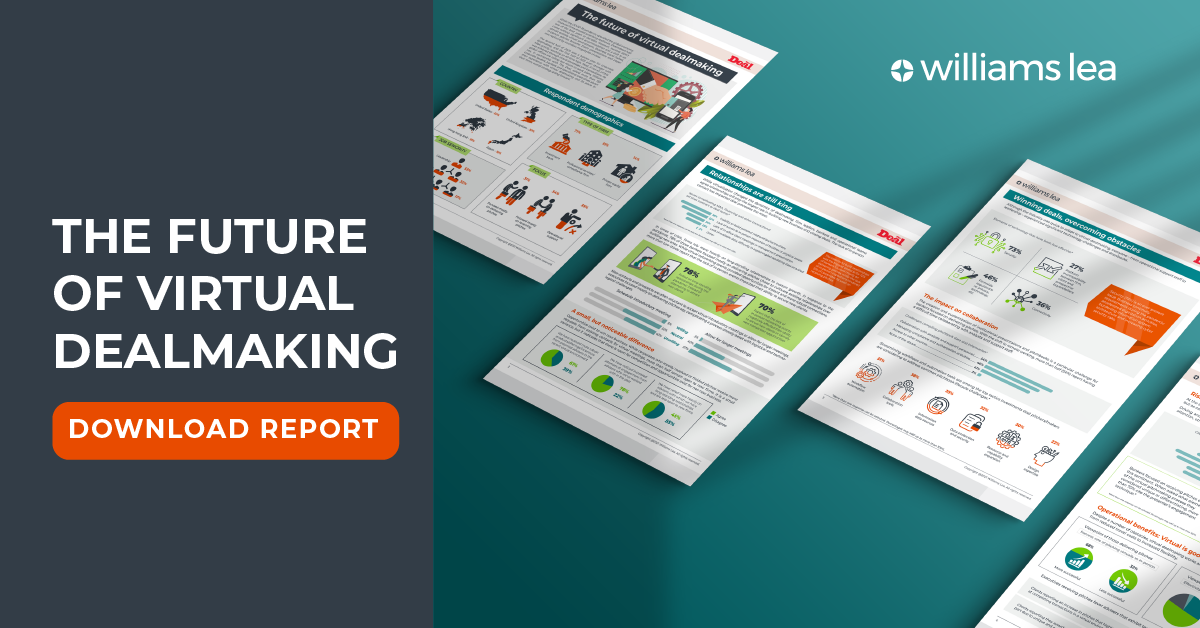 Download now: The future of virtual dealmaking | Williams Lea